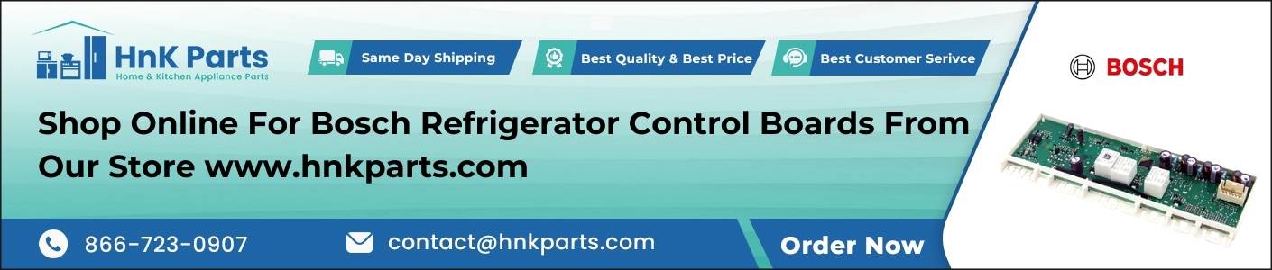 Bosch Refrigerator Control Board Solder Pin Connector