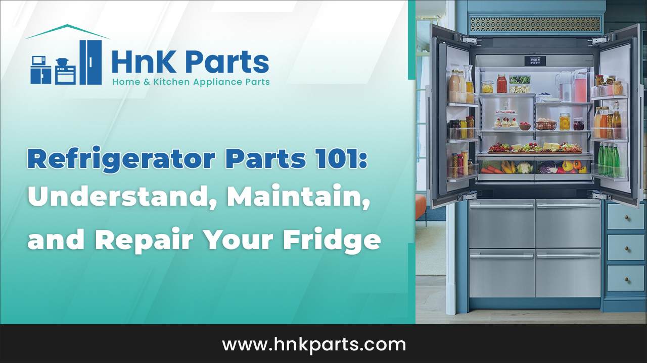 Refrigerator Parts 101: Everything you need to know